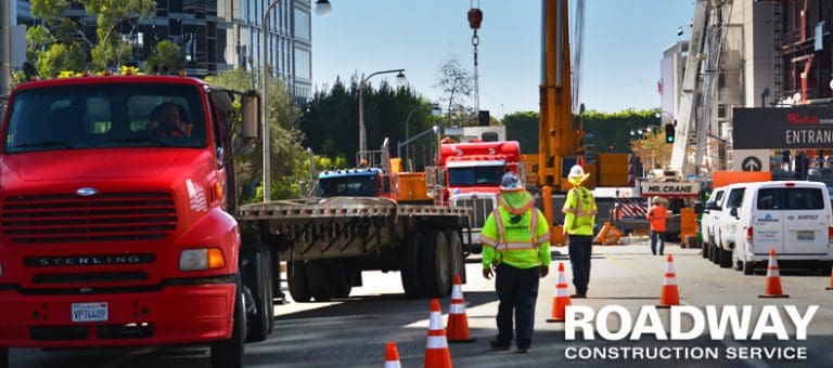 Traffic Control Management Services • Roadway Construction Service