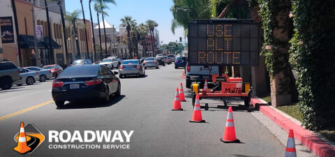 Traffic Message Board Rental • Full Service Traffic Control Company