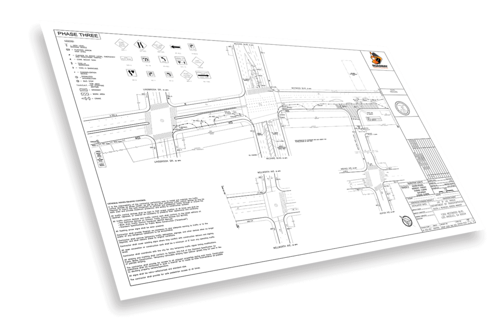 Temporary Traffic Control Plan | Encroachment Permitting Company